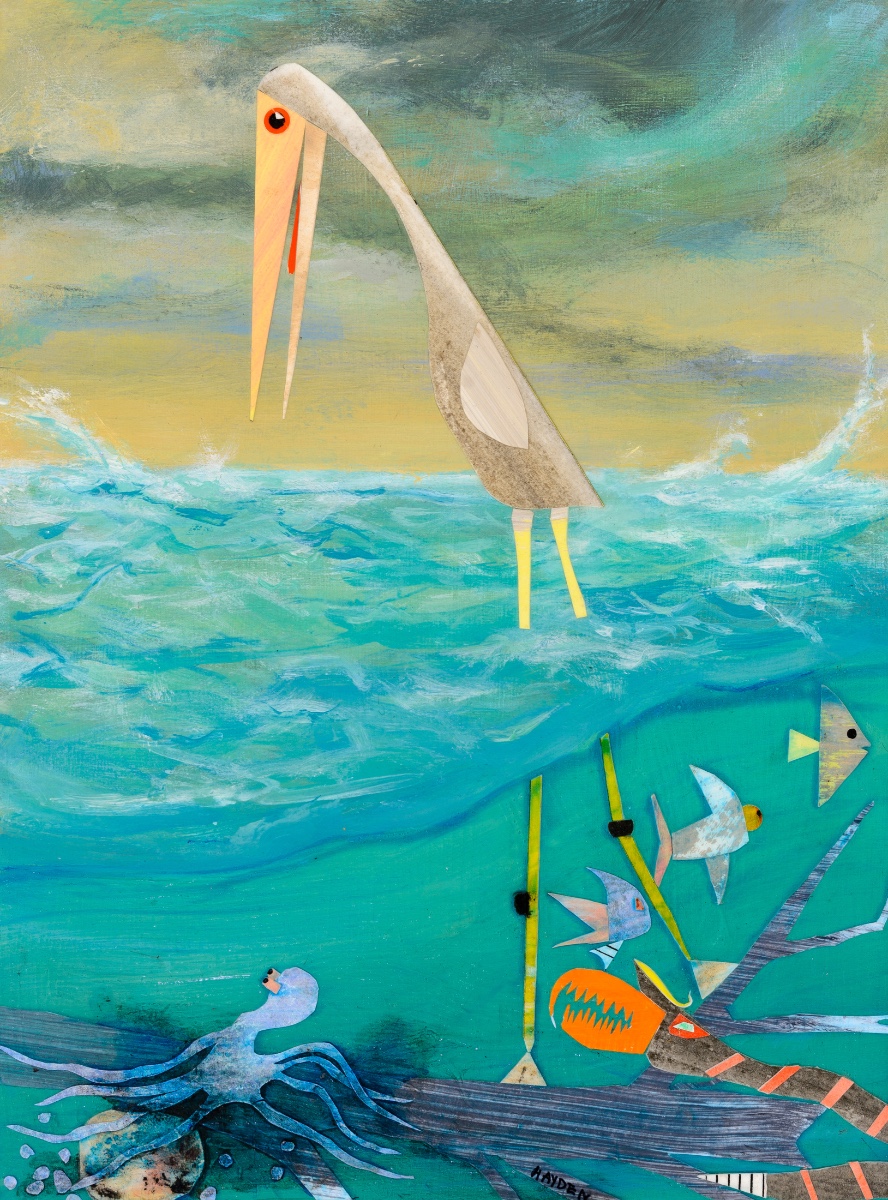 Fine Art Mixed Media Paintings by Kenneth Hayden