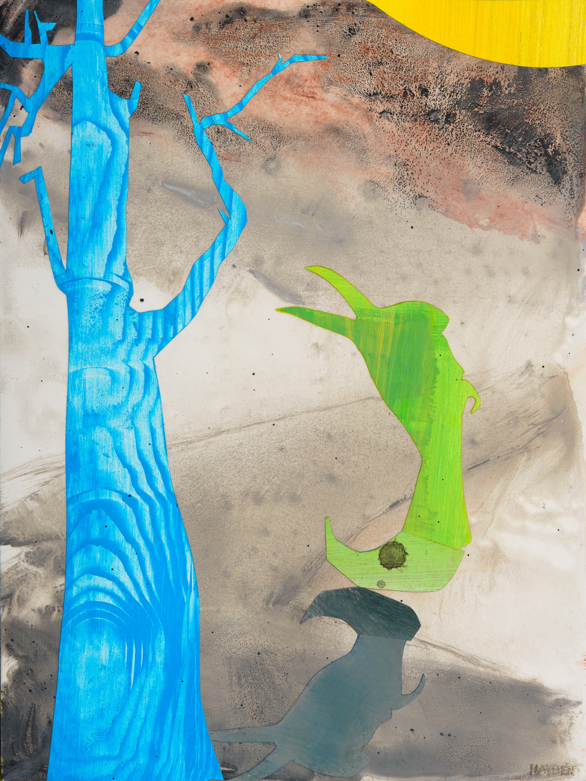 Fine Art Mixed Media Paintings by Kenneth Hayden
