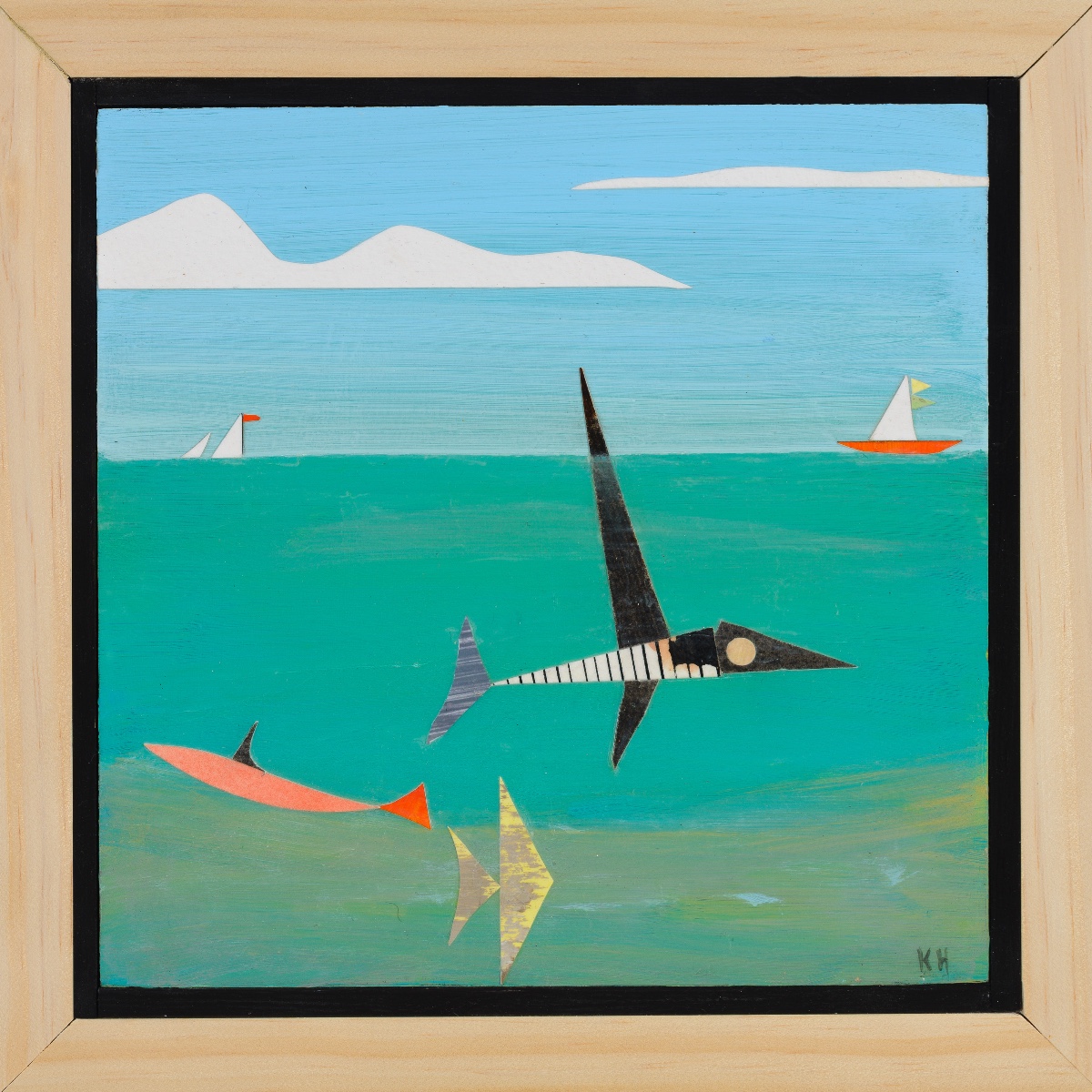 Fine Art Mixed Media Paintings by Kenneth Hayden