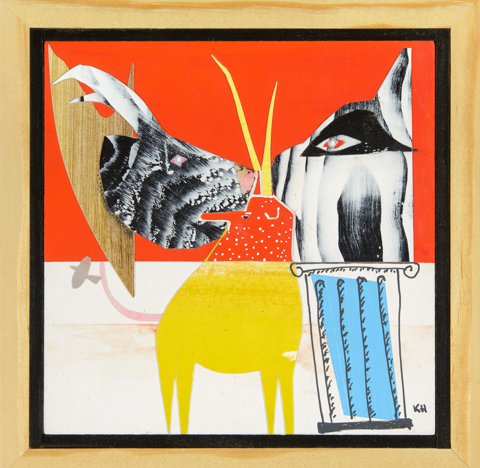 Fine Art Mixed Media Paintings by Kenneth Hayden