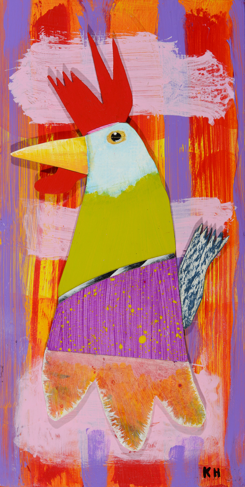 Fine Art Mixed Media Paintings by Kenneth Hayden