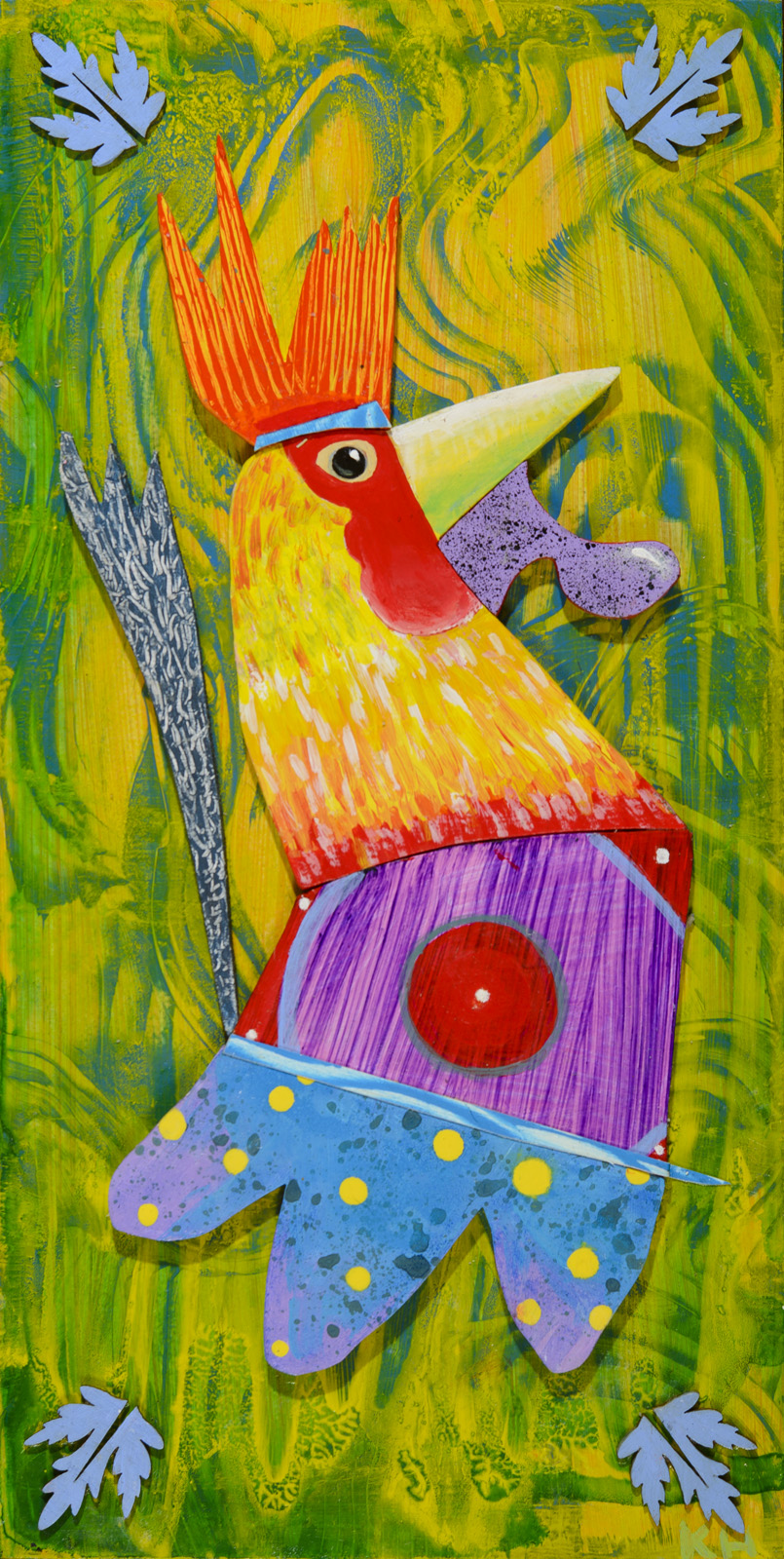 Fine Art Mixed Media Paintings by Kenneth Hayden