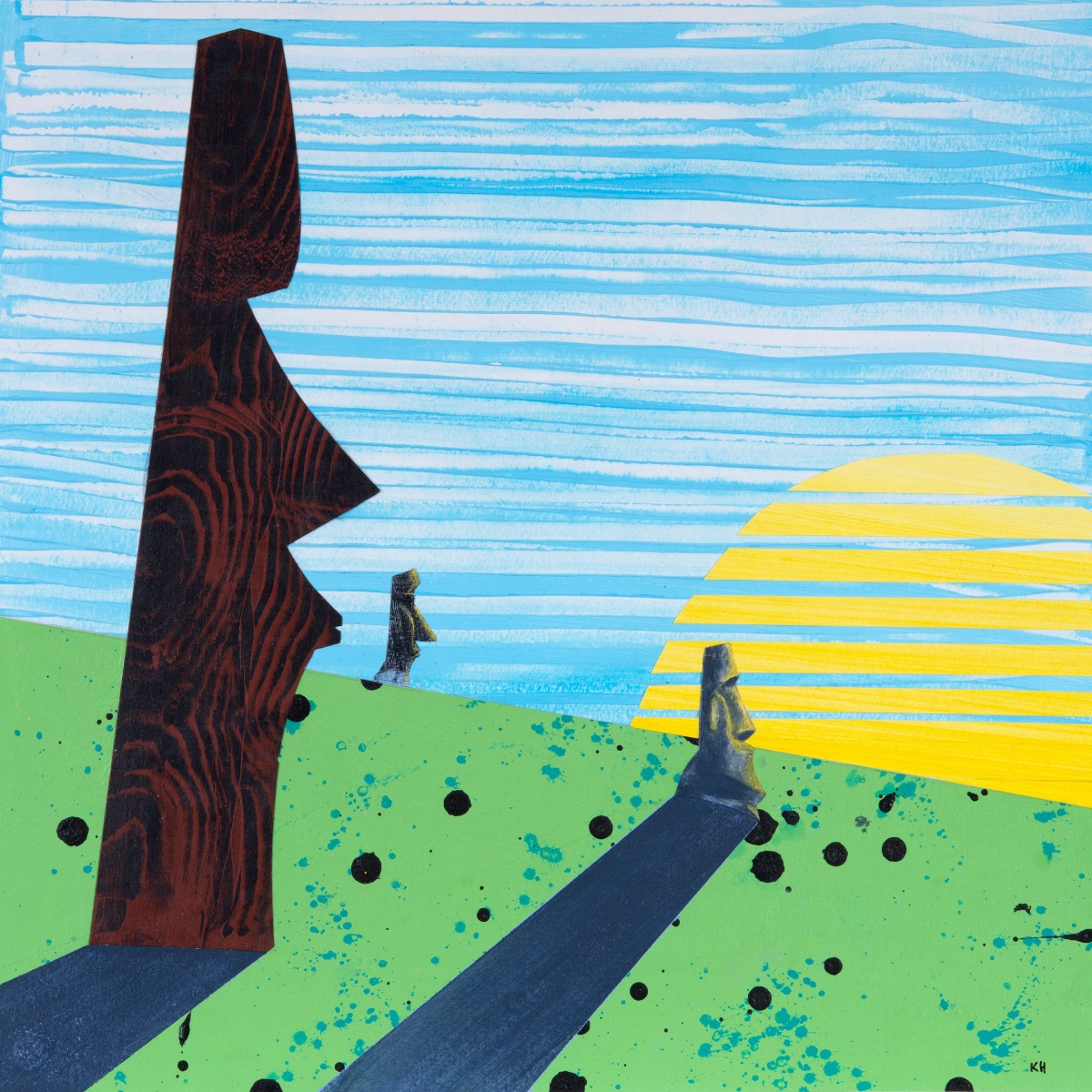 Fine Art Mixed Media Paintings by Kenneth Hayden
