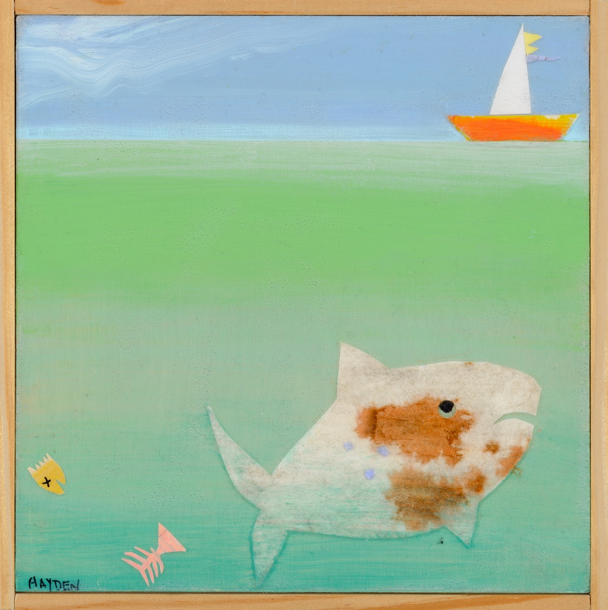 Fine Art Mixed Media Paintings by Kenneth Hayden